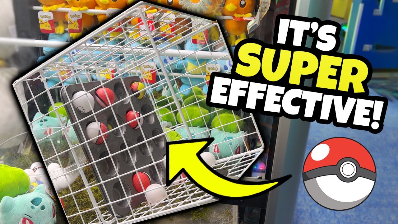 Catching Pokemon in a Claw Machine in the Worst Way Imaginable - YouTube