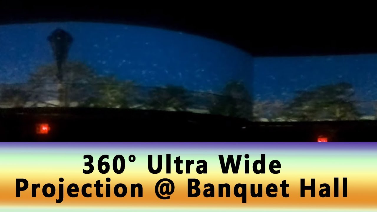 Ultra Wide Projection Mapping - YouTube