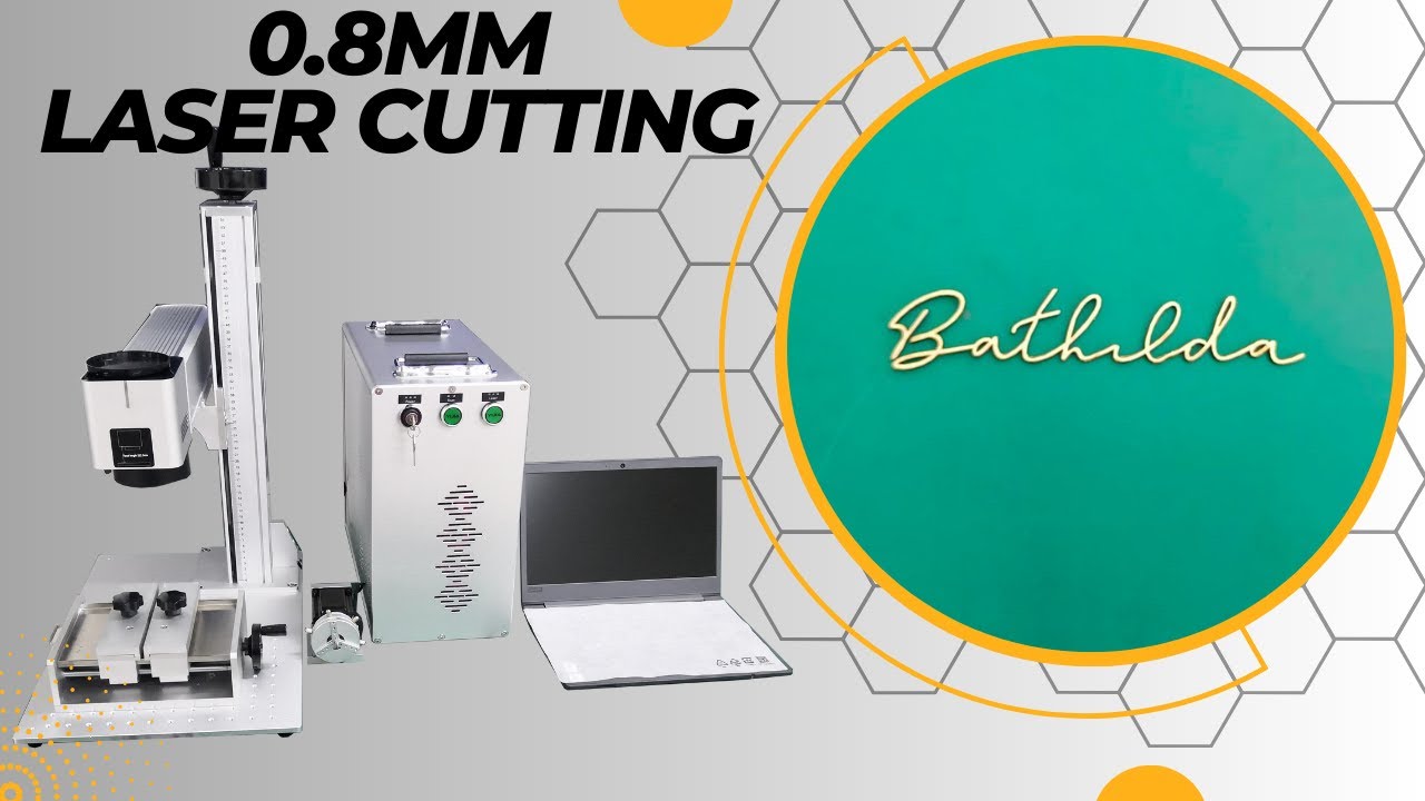 Demo video of 0.8mm gold laser cutting | laser cutting metal jewelry ...