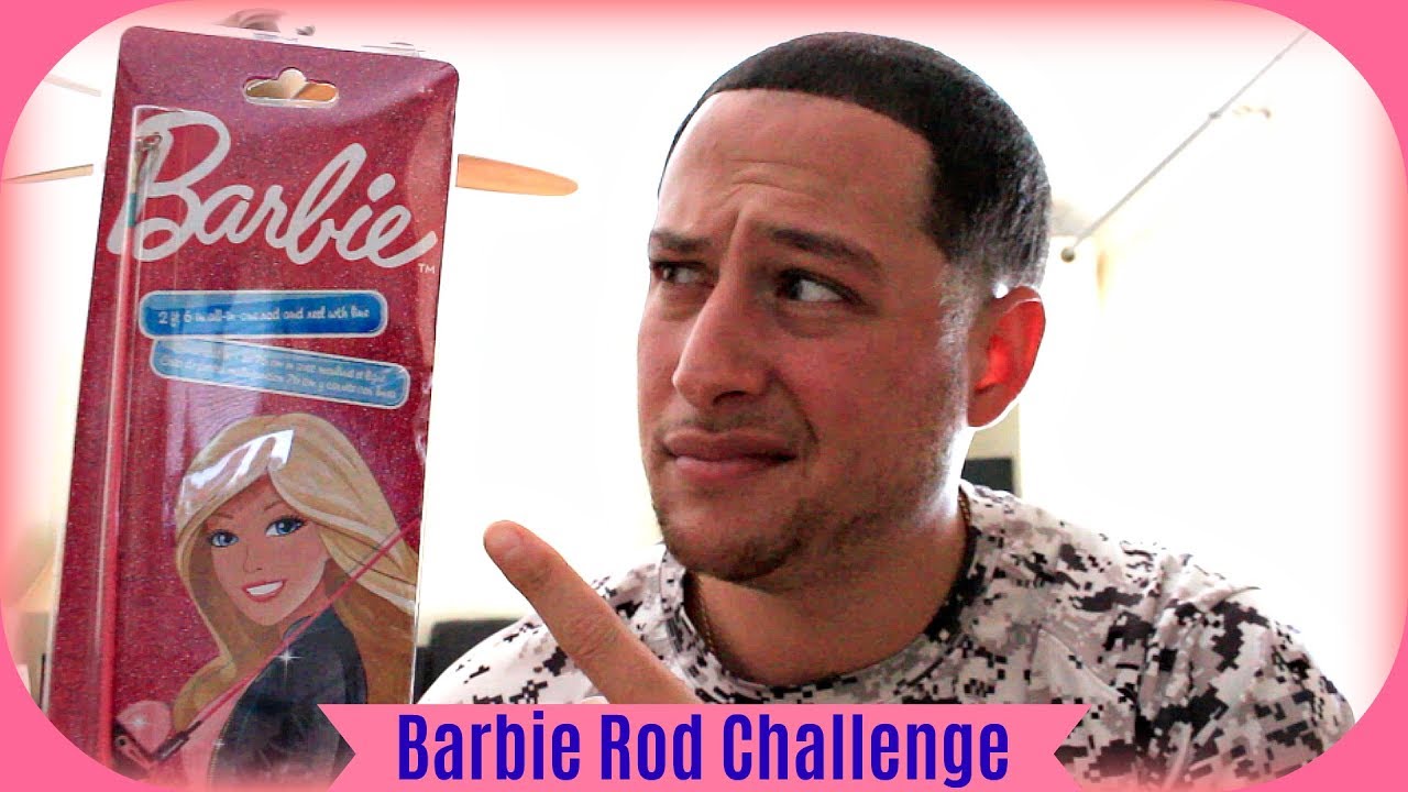 Bass Fishing Challenge | Barbie Rod - YouTube