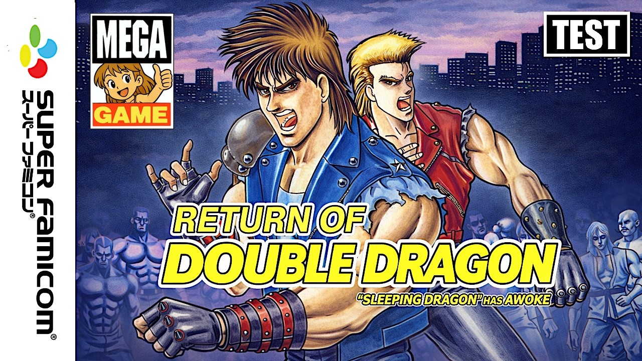 Test : RETURN OF DOUBLE DRAGON sur SUPER FAMICOM - YouTube
