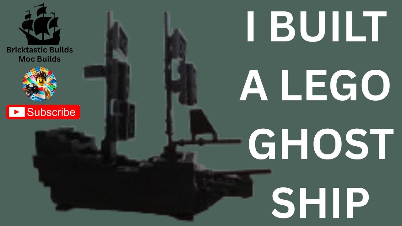 The Black Phantom Rises! | Custom LEGO Ghost Ship MOC Build - YouTube