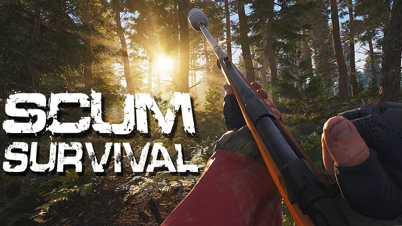 SCUM - Episode 2 - THE CABIN! (Survival Season 1) - YouTube