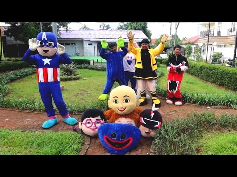 MELEMPAR KEPALA BADUT DENGAN SEPATU BADUT - YouTube