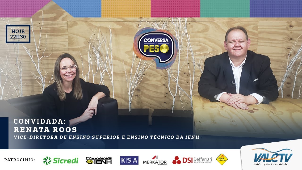 Renata Roos, Vice-diretora de Ensino Superior e Ensino Técnico da IENH ...