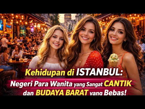 Kehidupan di ISTANBUL: Negeri Para Wanita yang Sangat CANTIK dan BUDAYA BARAT yang Bebas!