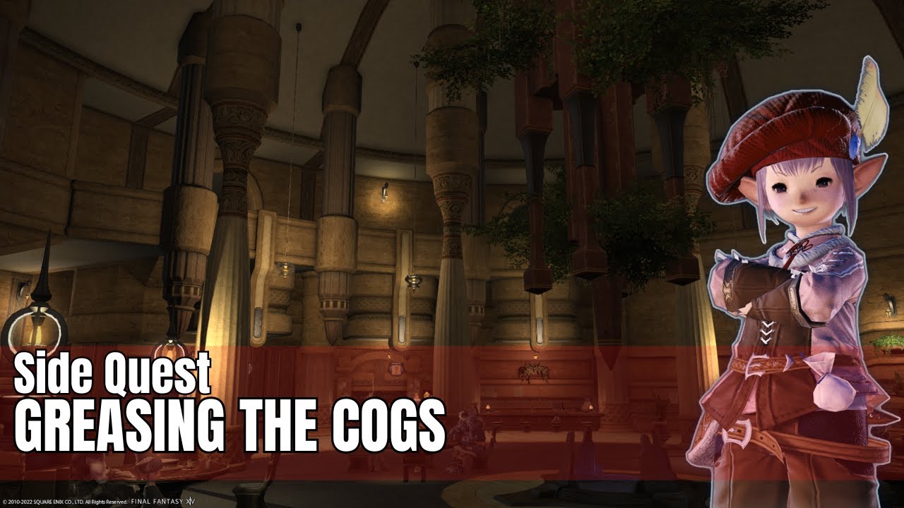 Final Fantasy XIV | A Realm Reborn | Side Quest - Greasing the Cogs ...