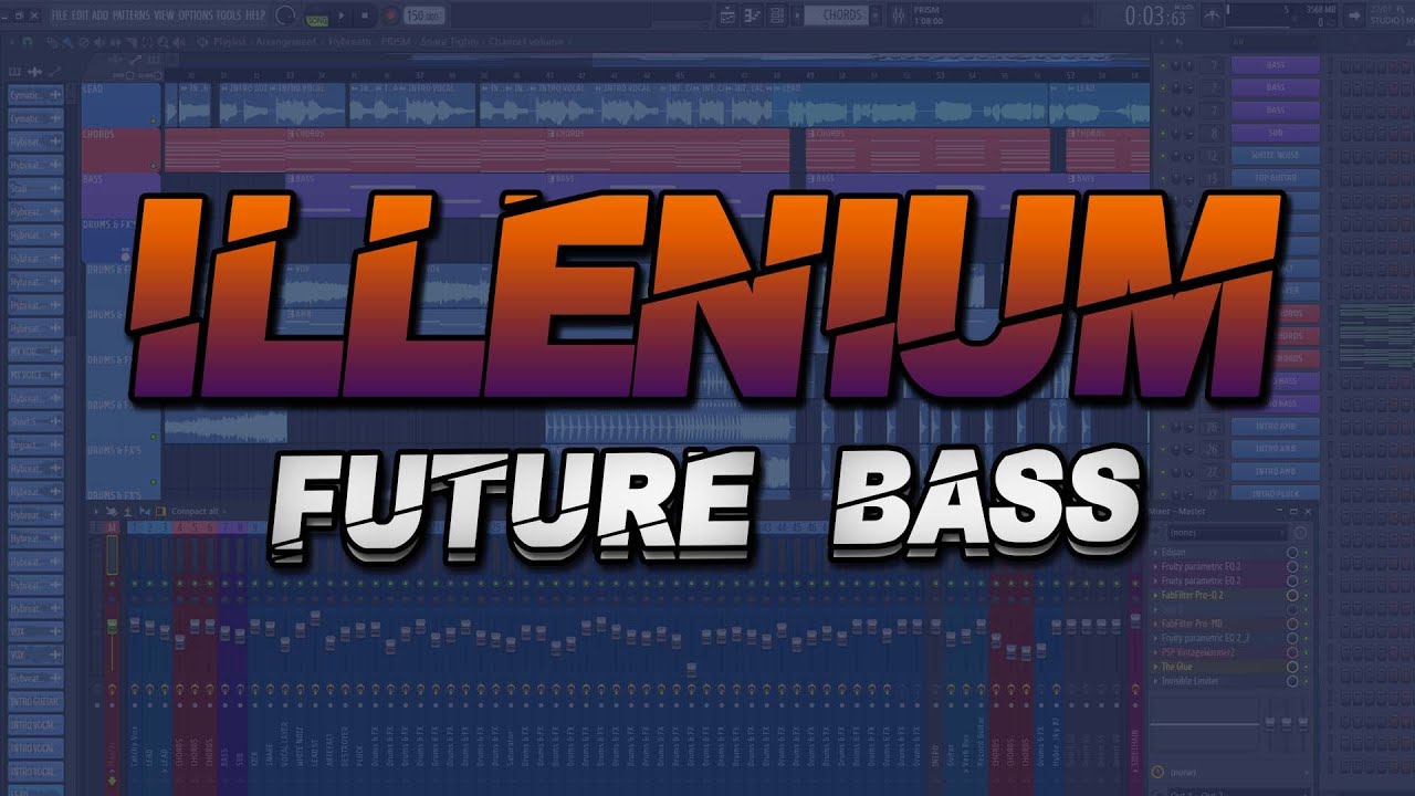 [uncut] How To Make Vocal Future Bass like ILLENIUM | FL Studio 20 Tutorial - YouTube