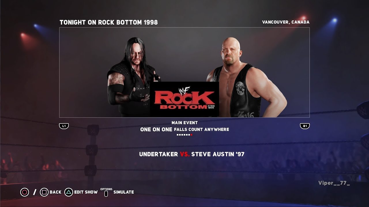 WWF Rock Bottom : In Your House 26 (1998) - YouTube