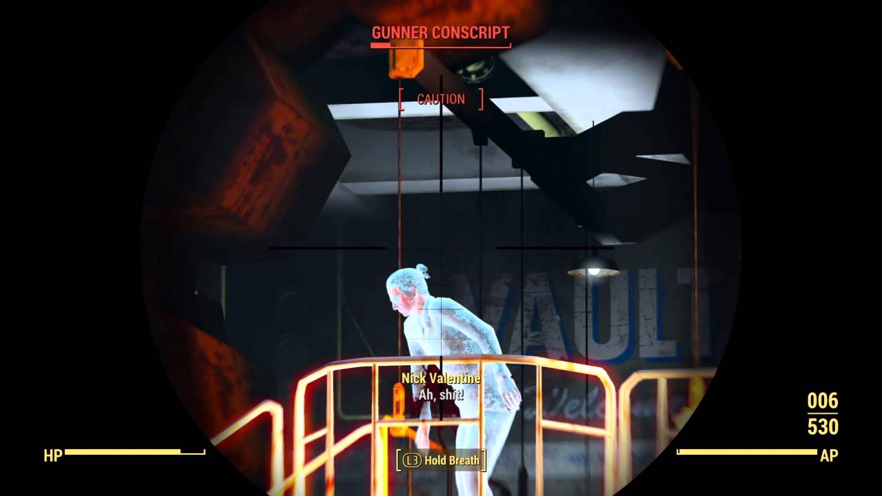 Fallout 4 cryogenic grenade and using Jet - YouTube