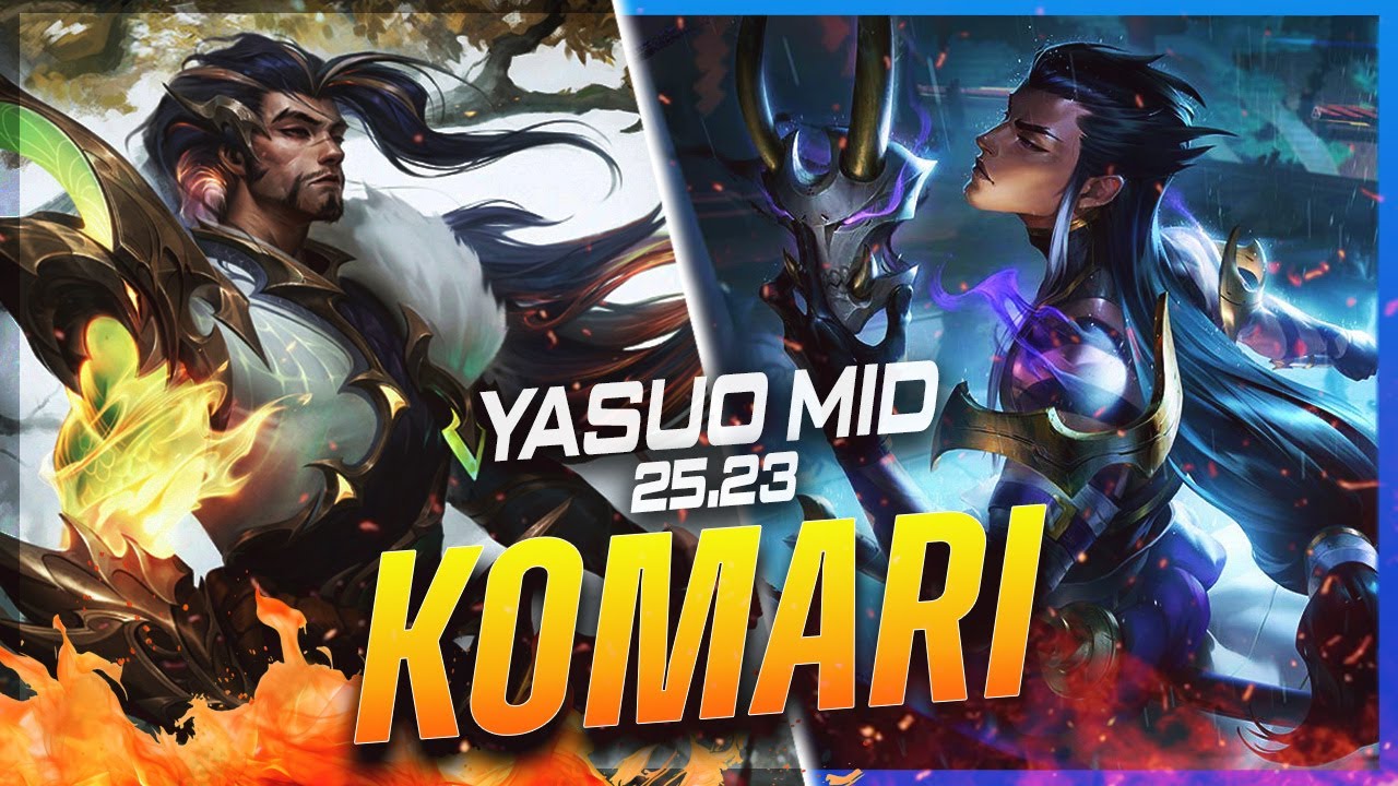 Komari - Yasuo vs Yone MID Patch 25.23 - Grandmaster Yasuo Gameplay ...