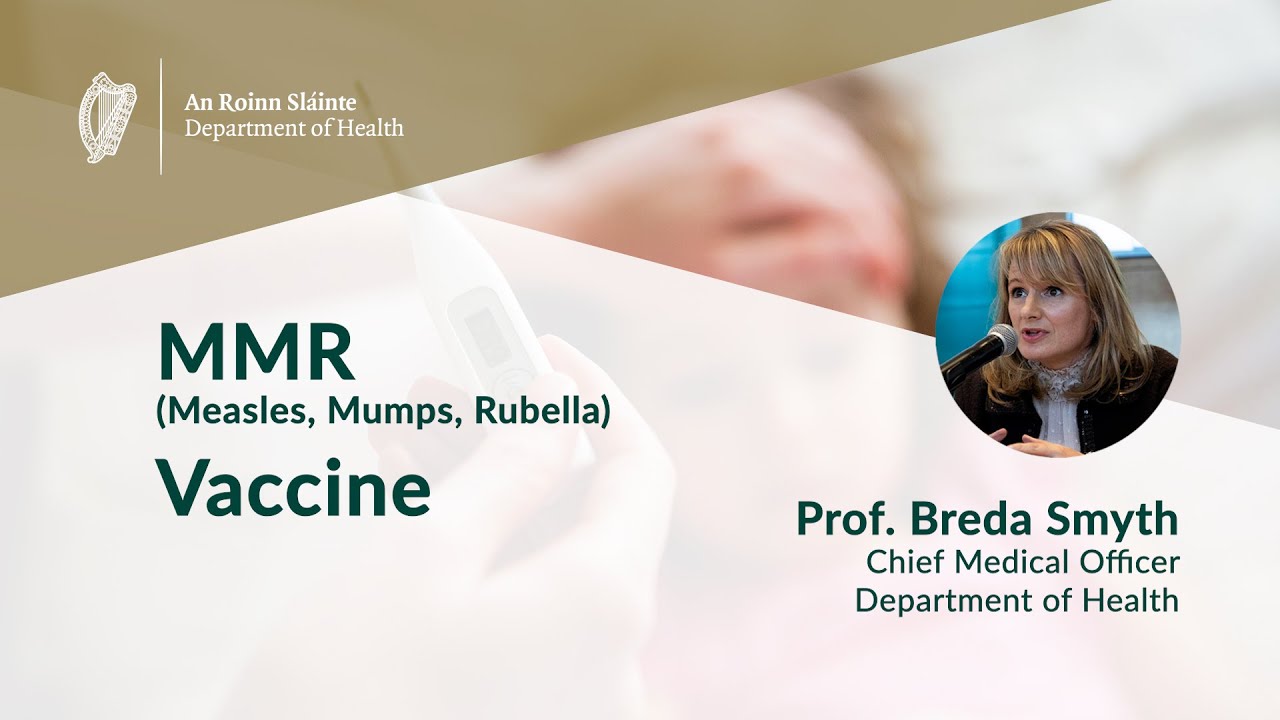 Measles MMR Vaccine | CMO Breda Smyth | Jul 2023 - YouTube