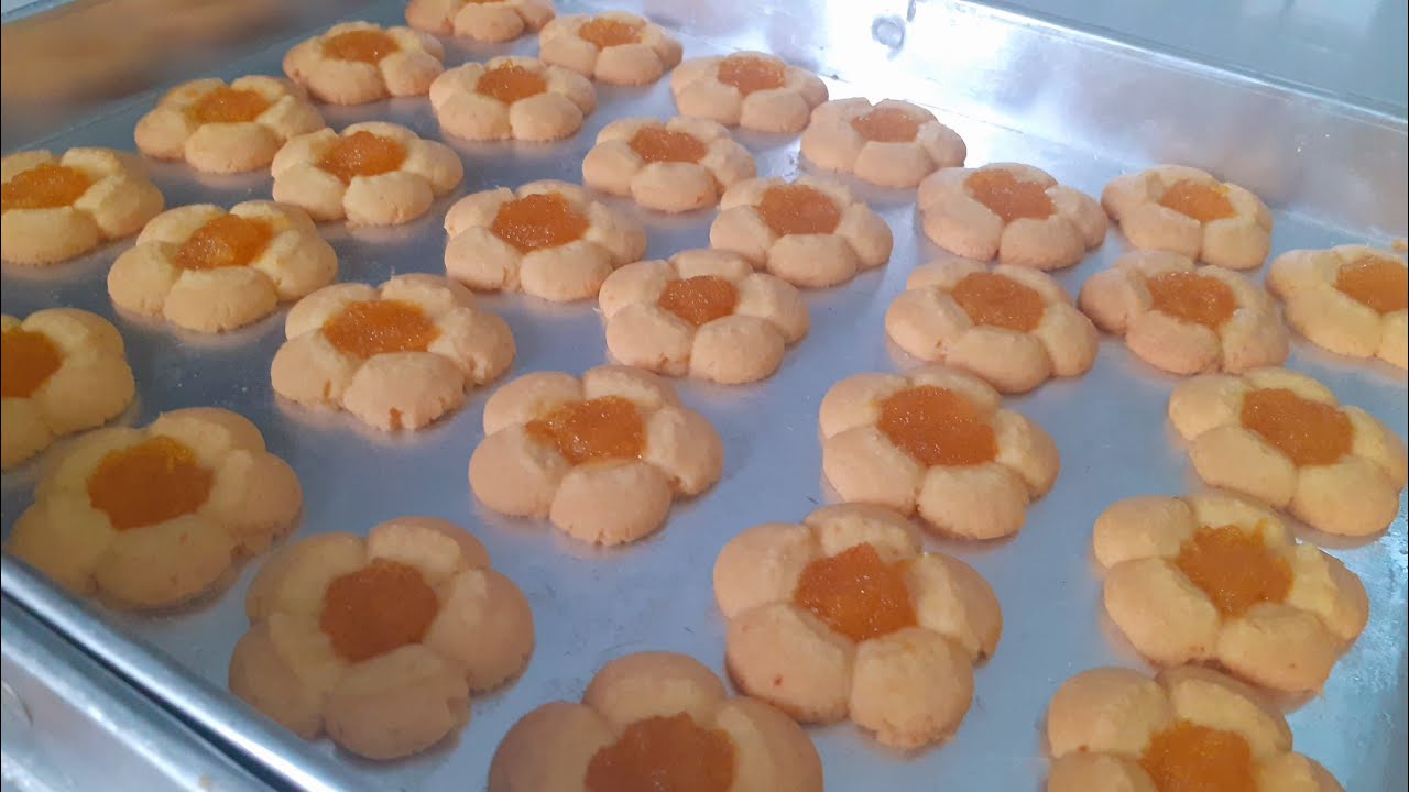 Kue Lebaran Yg Sangat Enak Dan simple || Resep Kue Nastar Bunga - YouTube
