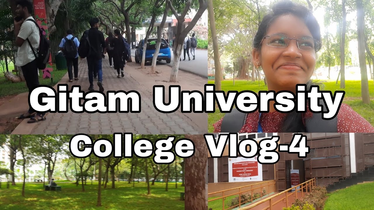 Gitam University| College Vlog -4 | DIML in Gitam University - YouTube