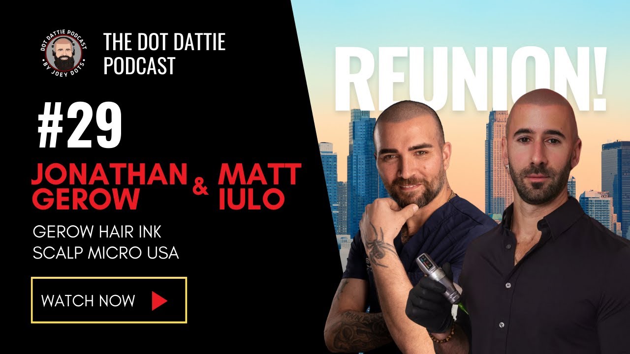 Dot Dattie Podcast #29 - Jonathan Gerow & Matt Iulo - Gerow Hair Ink ...