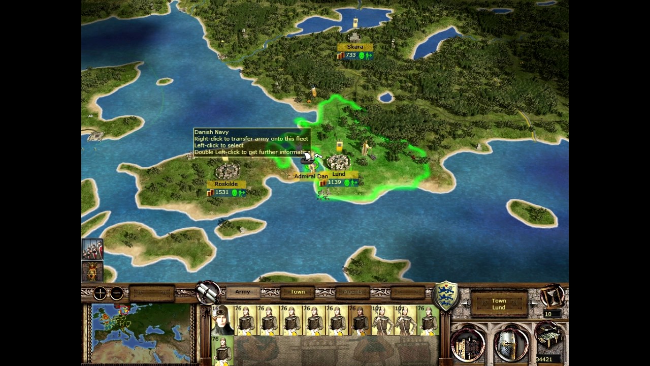 M2TW Stainless Steel Denmark Campaign Part 2 - YouTube