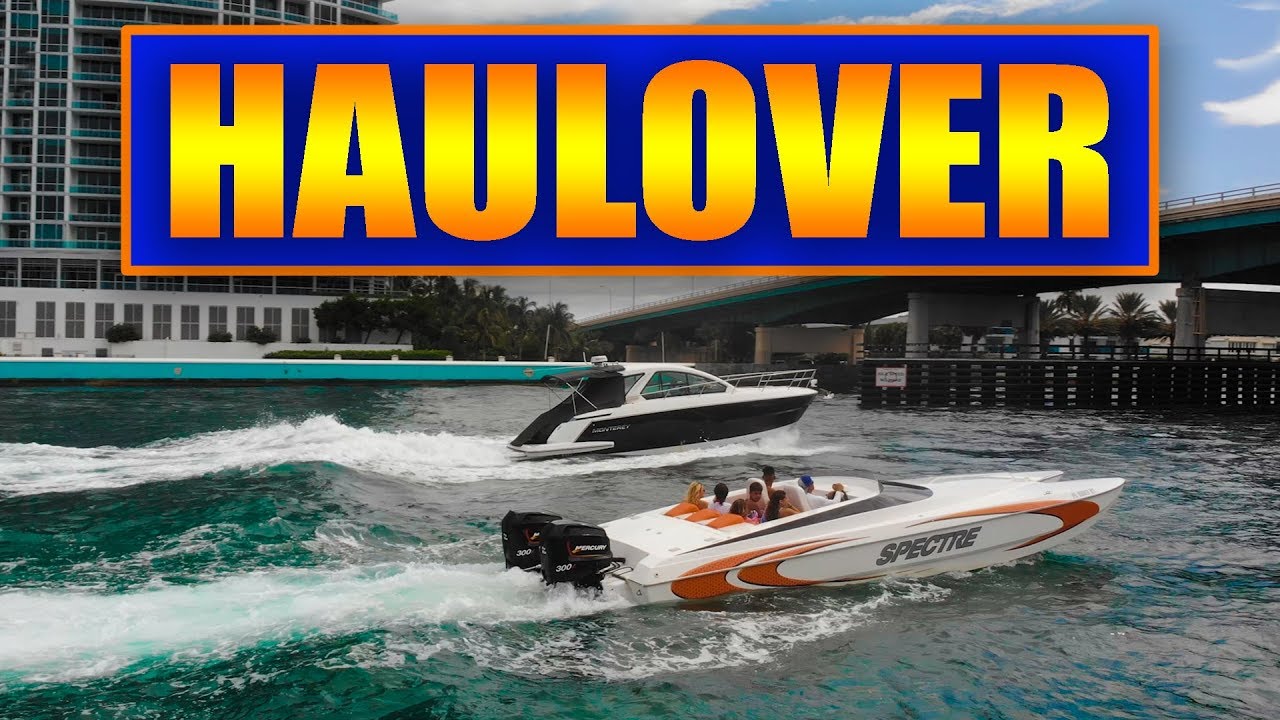 Nice Boats at Haulover Inlet - YouTube