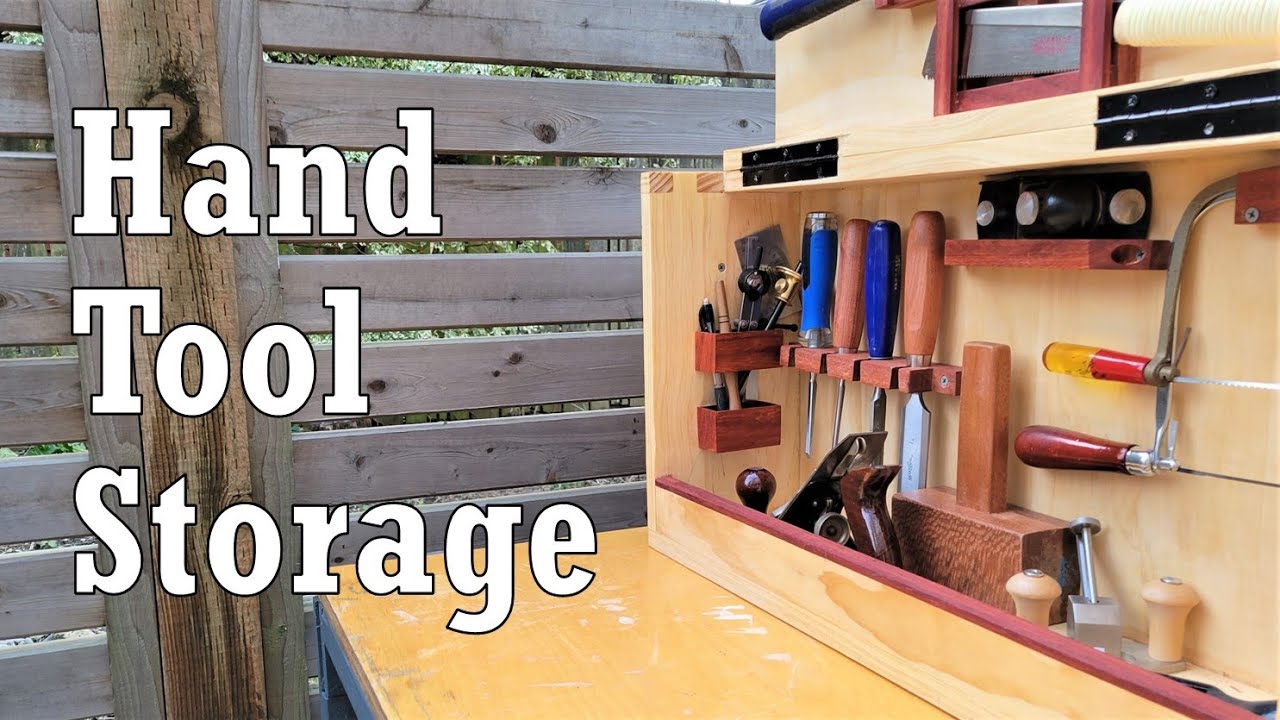 HAND TOOL STORAGE// Adding Tool Holders to a Portable Tool Chest - YouTube