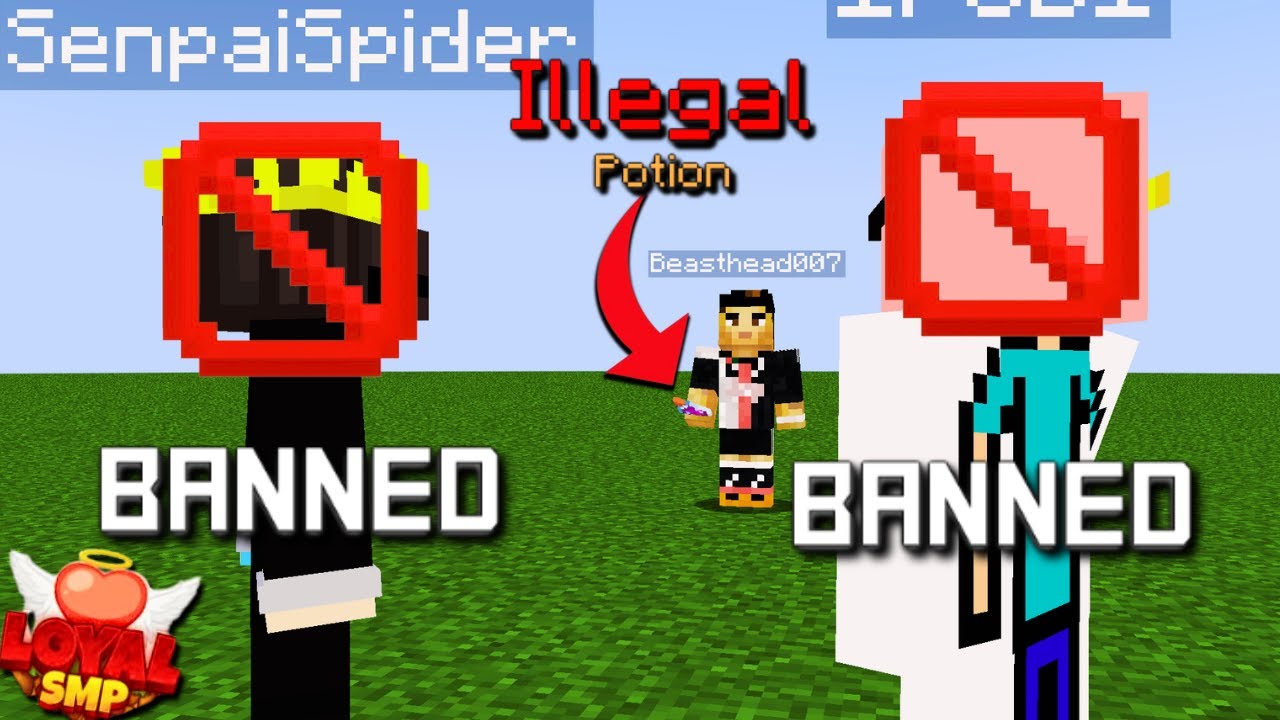 Why i used ILLEGAL Potion to kill all players in this Minecraft smp ...