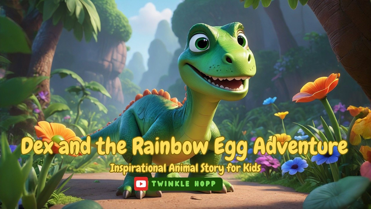 Dex and the Rainbow Egg Adventure Inspirational Animal Story for Kids ...