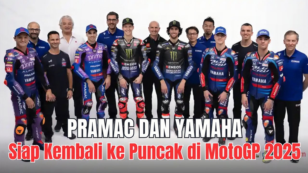 Pramac Racing & Yamaha Siap Balik ke Puncak! Bisa Saingi Ducati? - YouTube