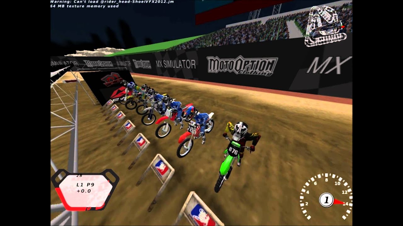 Mx Simulator - Online Race Crazy Start Crash - YouTube