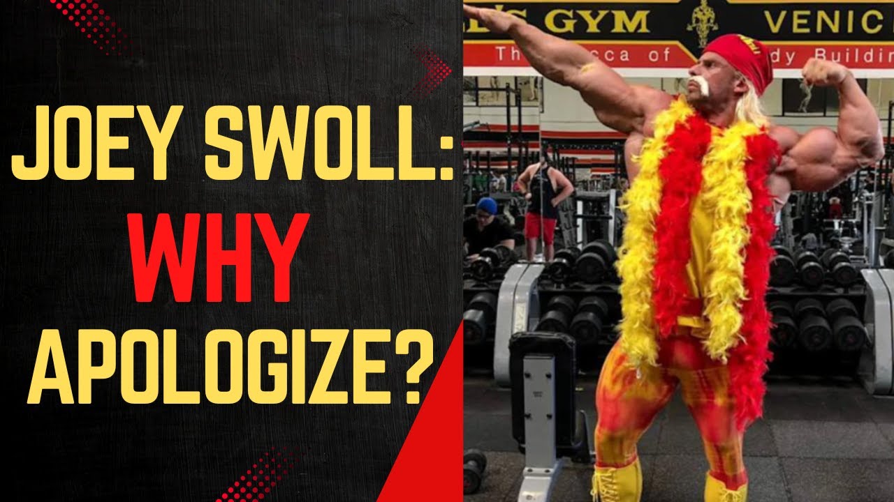 Joey Swoll: WHY did you apologize? - YouTube