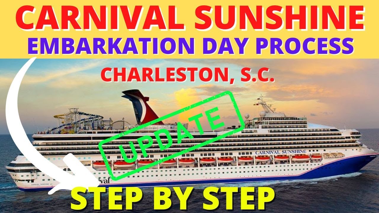Carnival Sunshine Embarkation Day Updated - YouTube