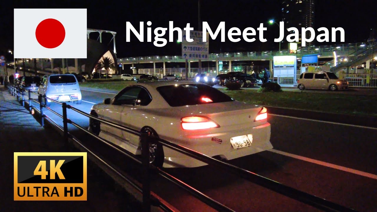 Night Car Meet Kobe, Japan [4K/60 FPS] - YouTube