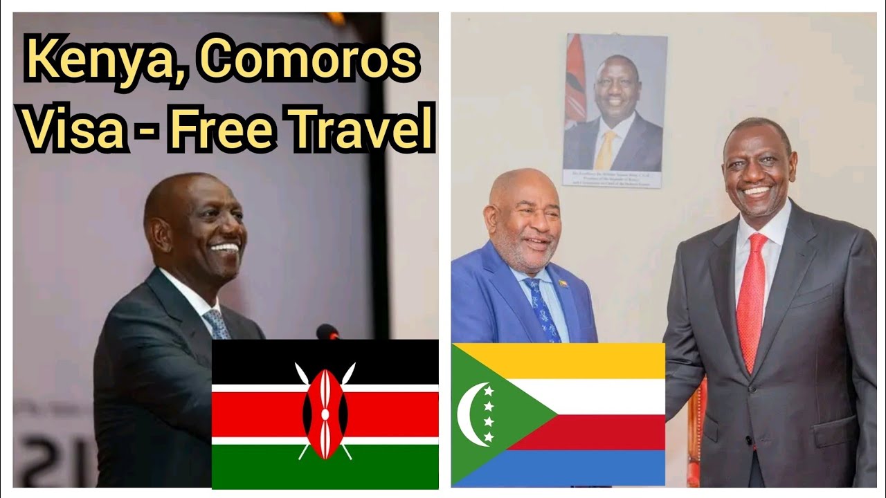 COMOROS: President William Ruto's Visa Free Travel Between Kenya And ...