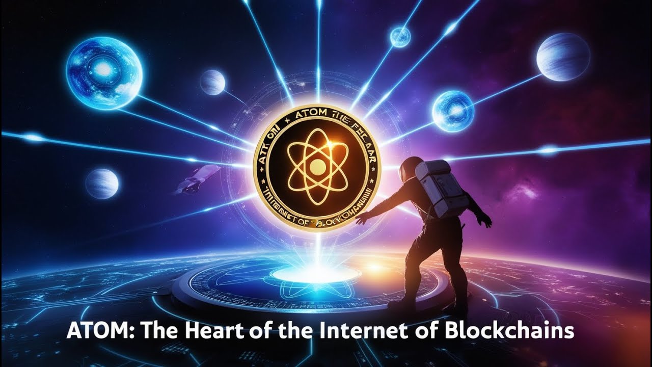 ATOM COSMOS | The Heart of the Internet of Blockchains #atom #cosmos # ...