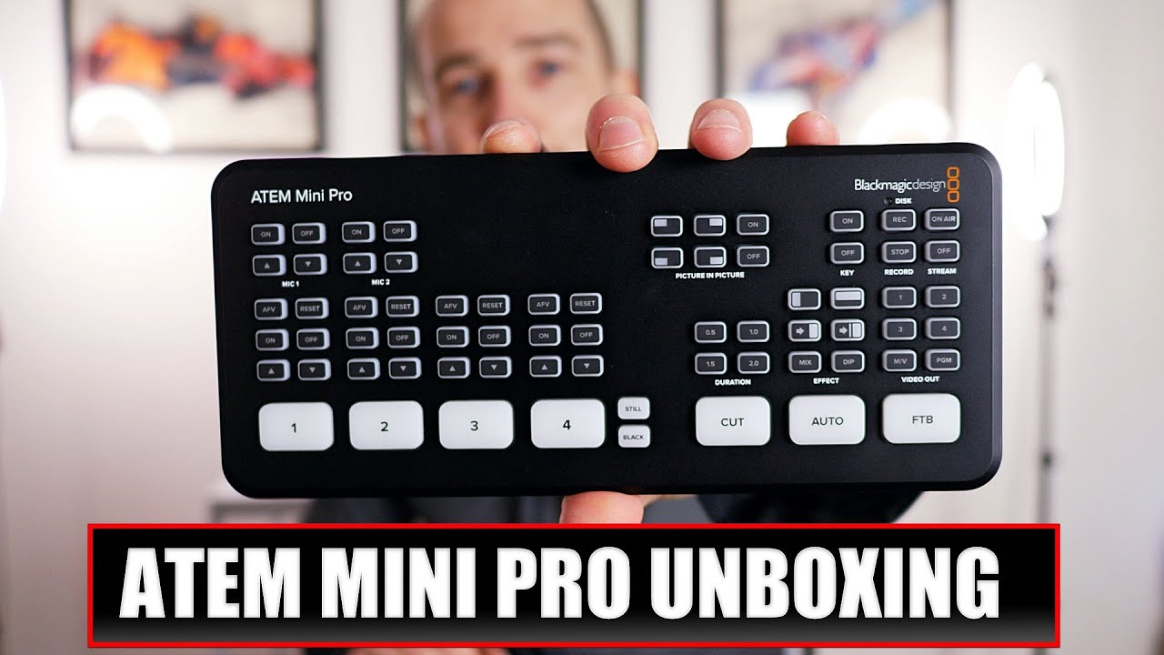 ATEM Mini Pro Unboxing and Why I Purchased it! - YouTube