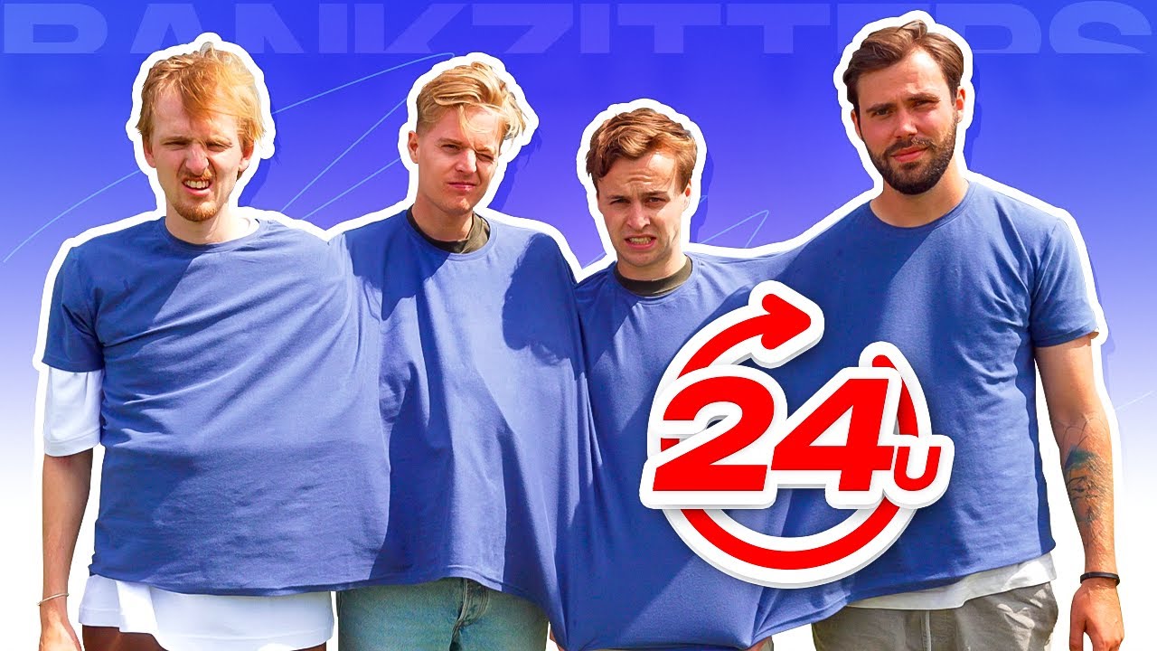 BANKZITTERS ZITTEN ÉÉN DAG AAN ELKAAR VAST IN GROTE TRUI - YouTube