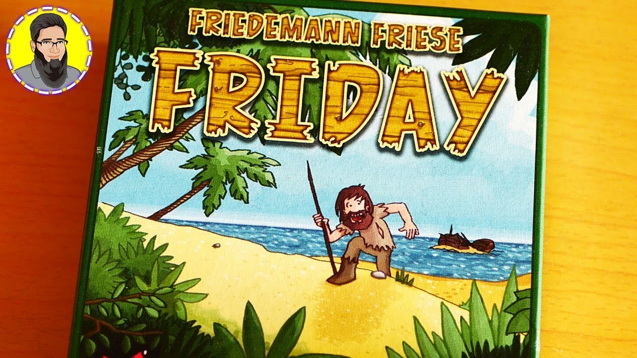 $19 Friday Board Game Unboxing & Review | Single Player Card Game ...