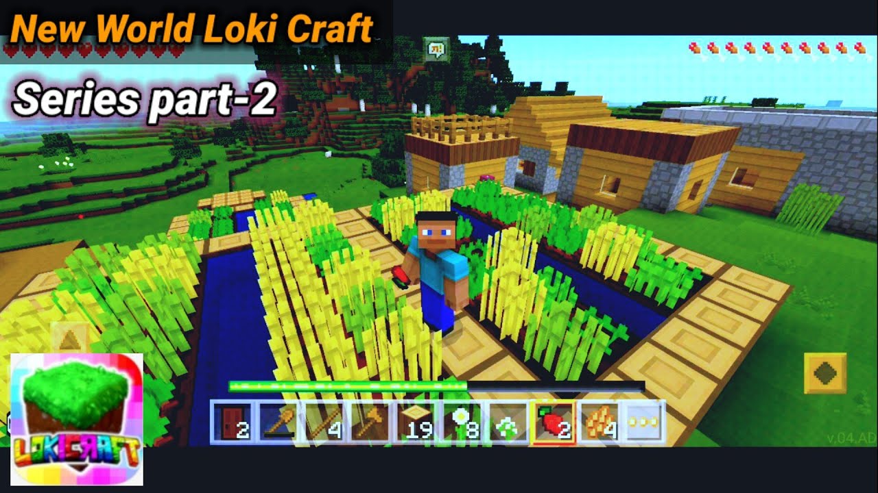 loki craft survival series // village explorer || part-2 - YouTube