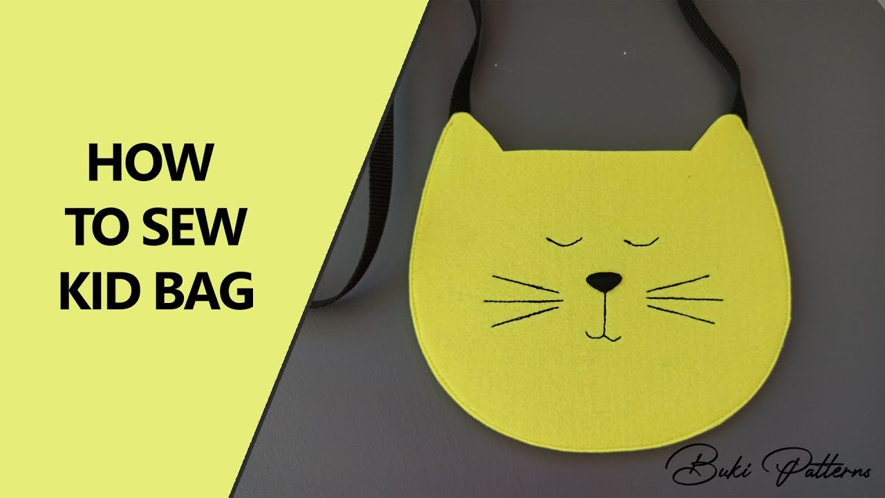 Buki Patterns - Cat Bag Pattern - YouTube