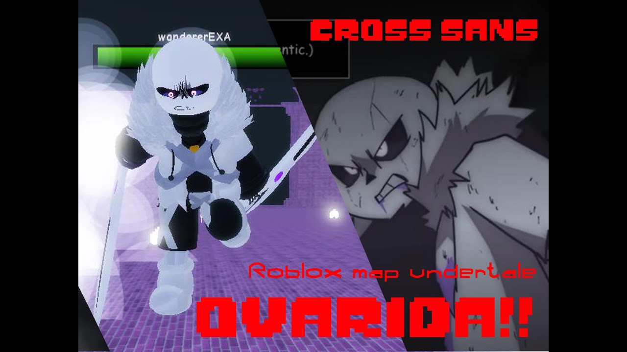 เข้าร่วมการต่อสู้อย่างสุดกำลังด้วย Cross sans ทุกร่างที่มี (Roblox ...