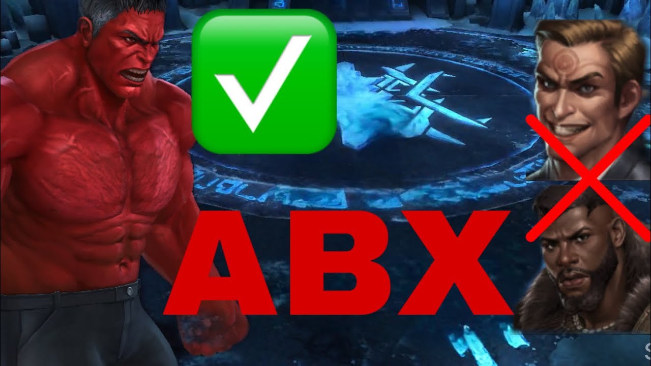 Red hulk not totally useless? LOL - Marvel Future Fight - YouTube