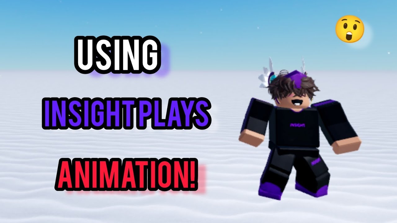 Using @InsightPlays Animation In Roblox Bedwars! - YouTube