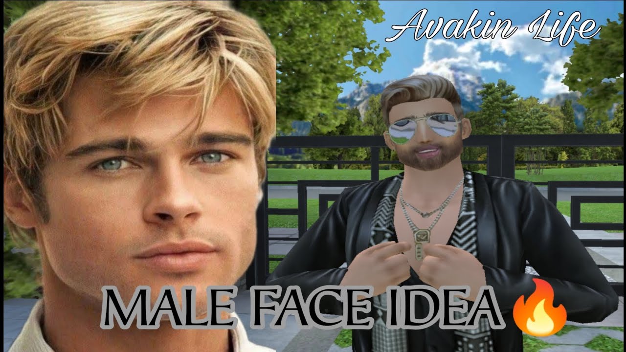 Avakin Life Male Face Idea 🔥 - YouTube