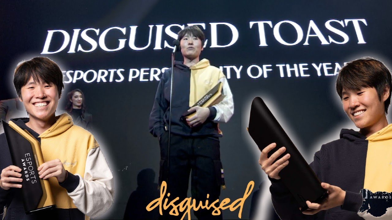 Disguised Toast wins the Esports PERSONALITY OF THE YEAR! + SPEECH ...