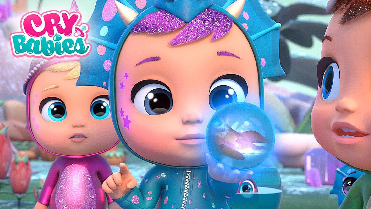 Dina tem Poderes Mágicos 🔮 CRY BABIES 💦 MAGIC TEARS 💕 DESENHO INFANTIL - YouTube