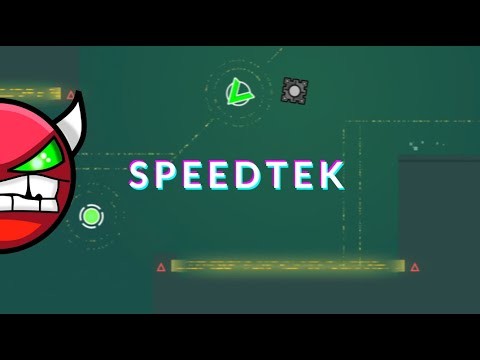 SPEEDTEK | A FUN PLATFORMER HARD DEMON - YouTube