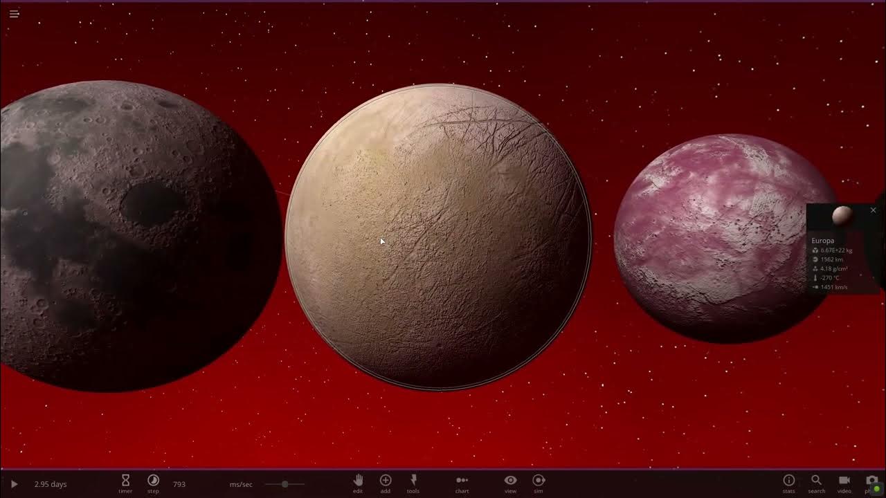 Universe Size Comparison Universe Sandbox 2 update 20 - YouTube