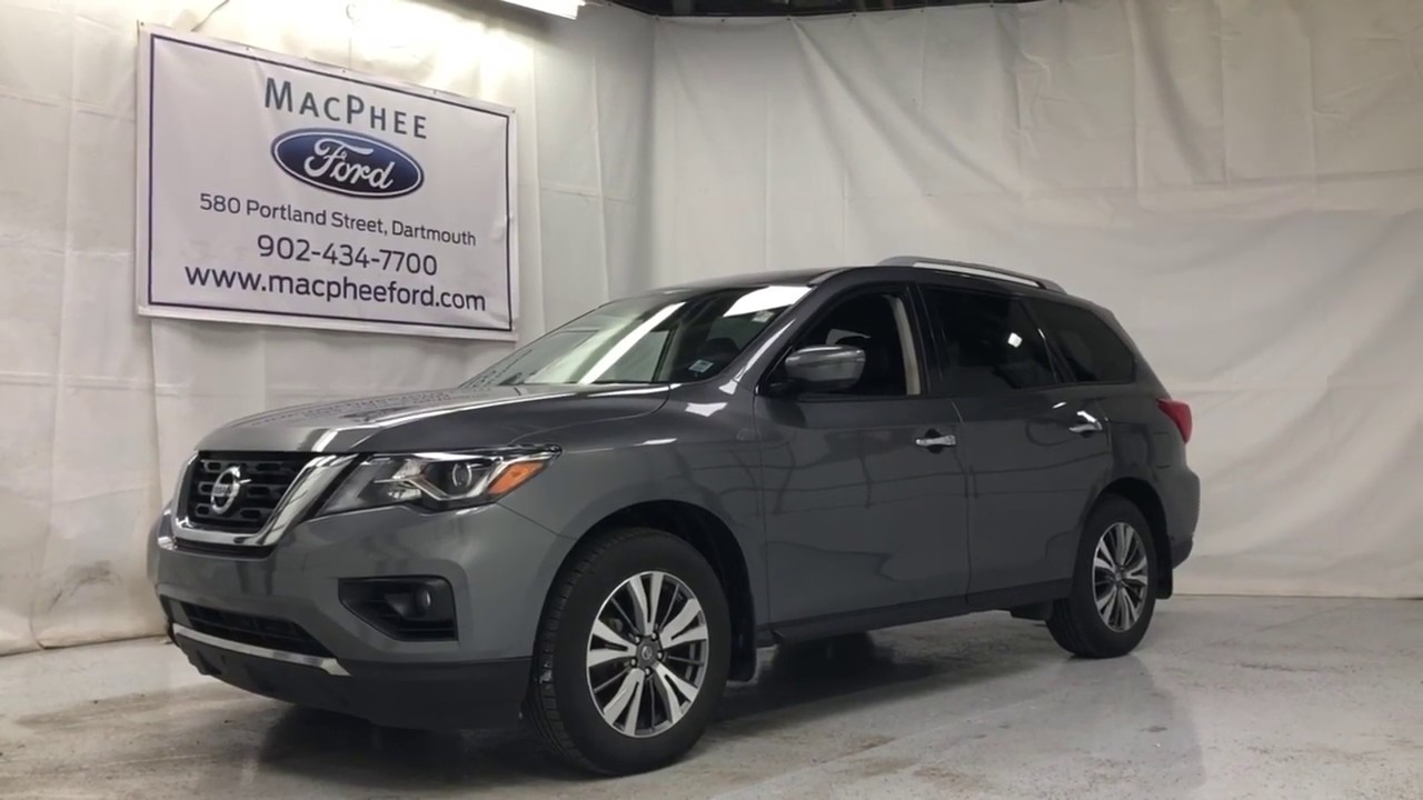 Gray 2019 Nissan Pathfinder SL Premium - MacPhee Ford - YouTube