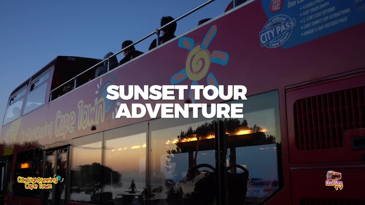 Red Bus TV - City Sightseeing Cape Town - Sunset Bus Tour - YouTube