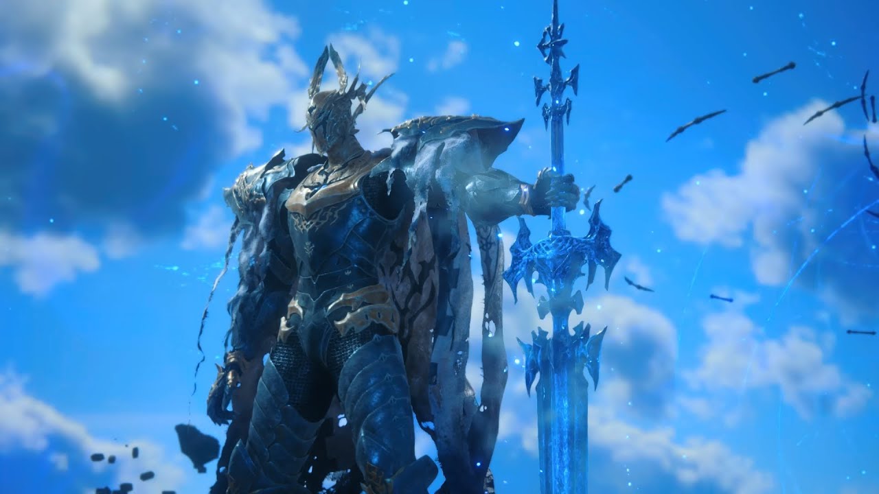 FINAL FANTASY XVI RISING TIDES DLC - Timekeeper Boss Fight - YouTube