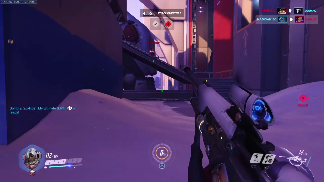 Overwatch Ana solo ult xD - YouTube