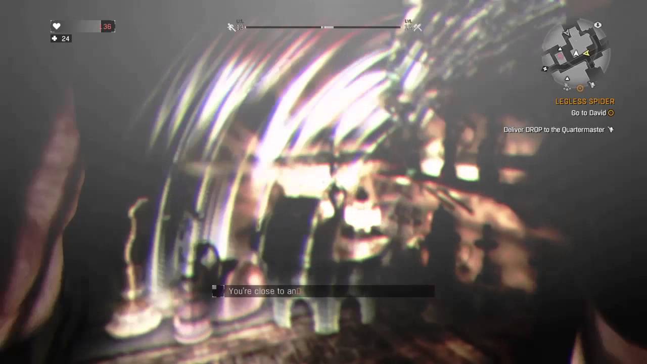 Dying Light - Legless Spider Baby Crying? - YouTube