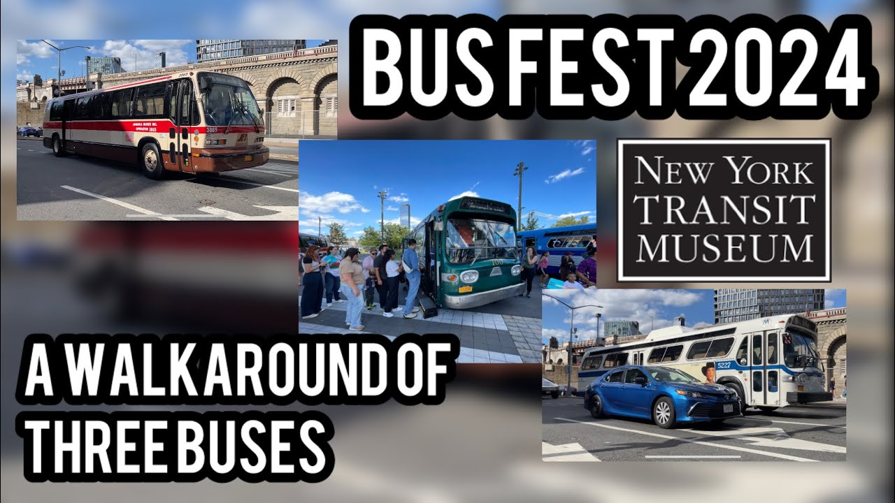 NYTM BUS FEST 2024: A walk around of three buses - YouTube